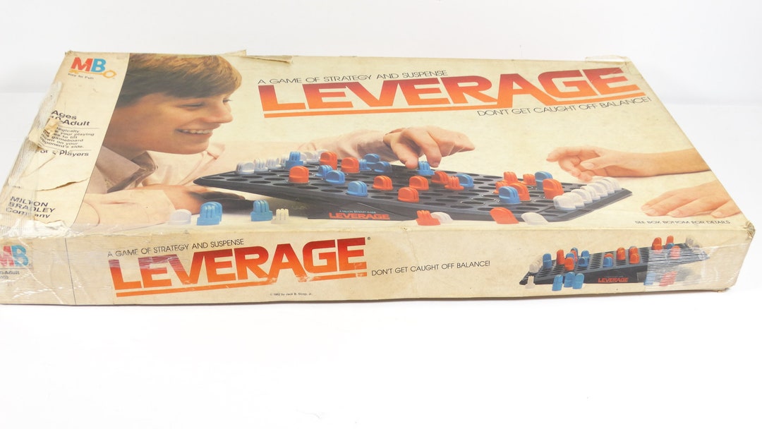 1983 Leverage Game - COMPLETE Balancing Game Strategy and Suspense 80s ...