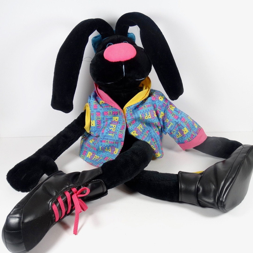 1992 Hip Hop Rabbit Dakin Rappit Rabbit Hip-hop Rap Star Bunny Sue Sona ...
