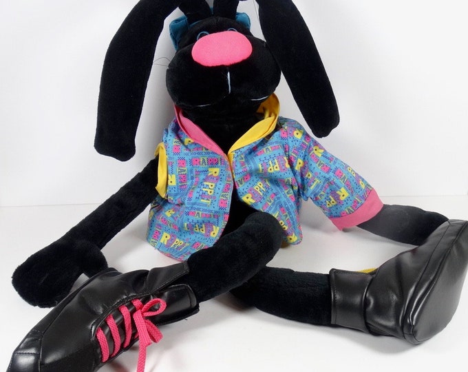 1992 Hip Hop Rabbit Dakin Rappit Rabbit Hip-hop Rap Star Bunny Sue Sona ...