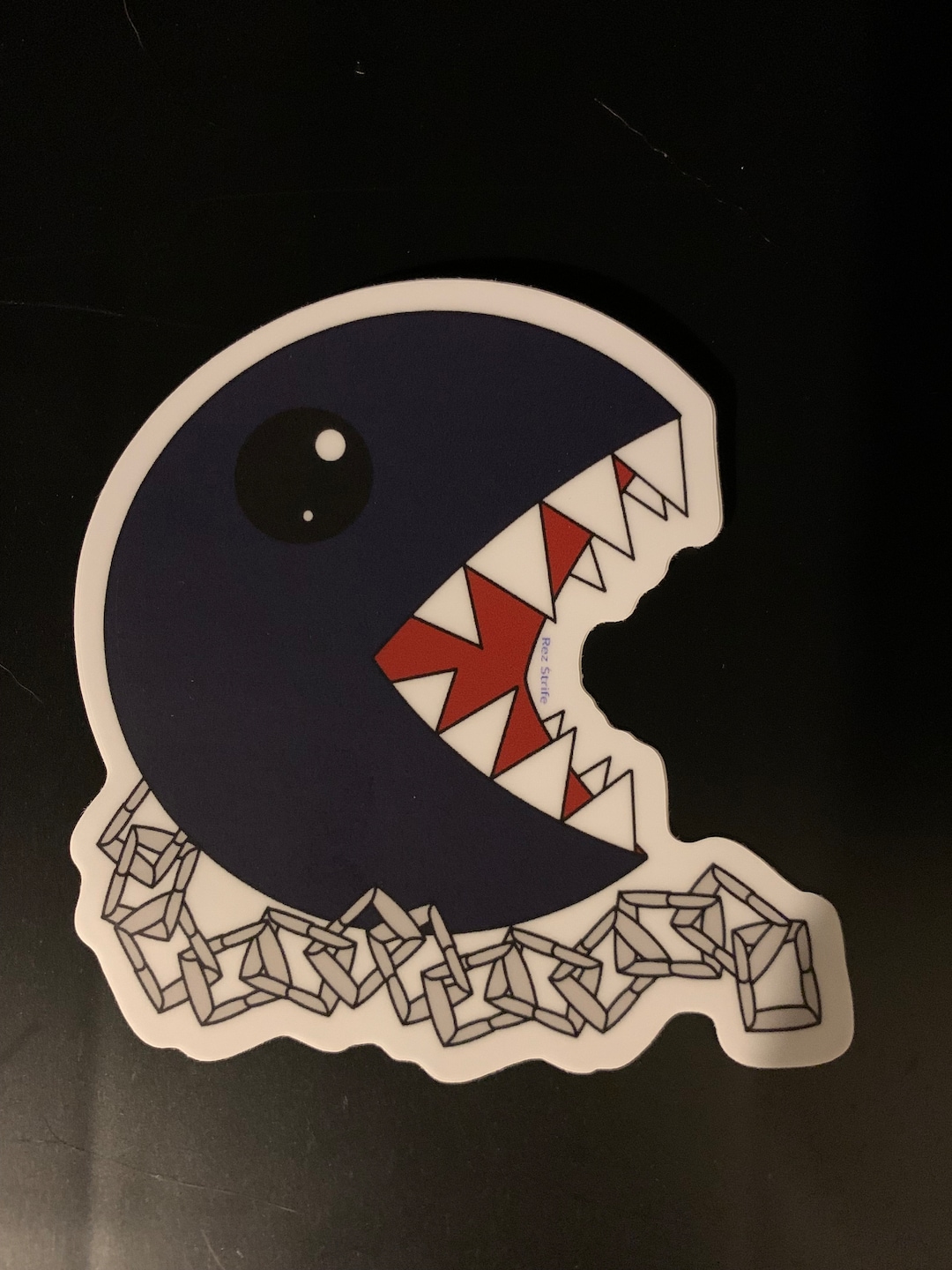 Chain Chomp Sticker - Etsy