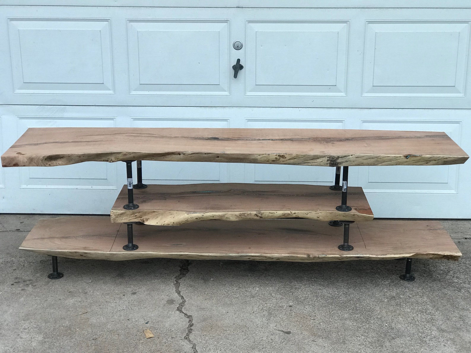 Live Edge Console Unit - Etsy