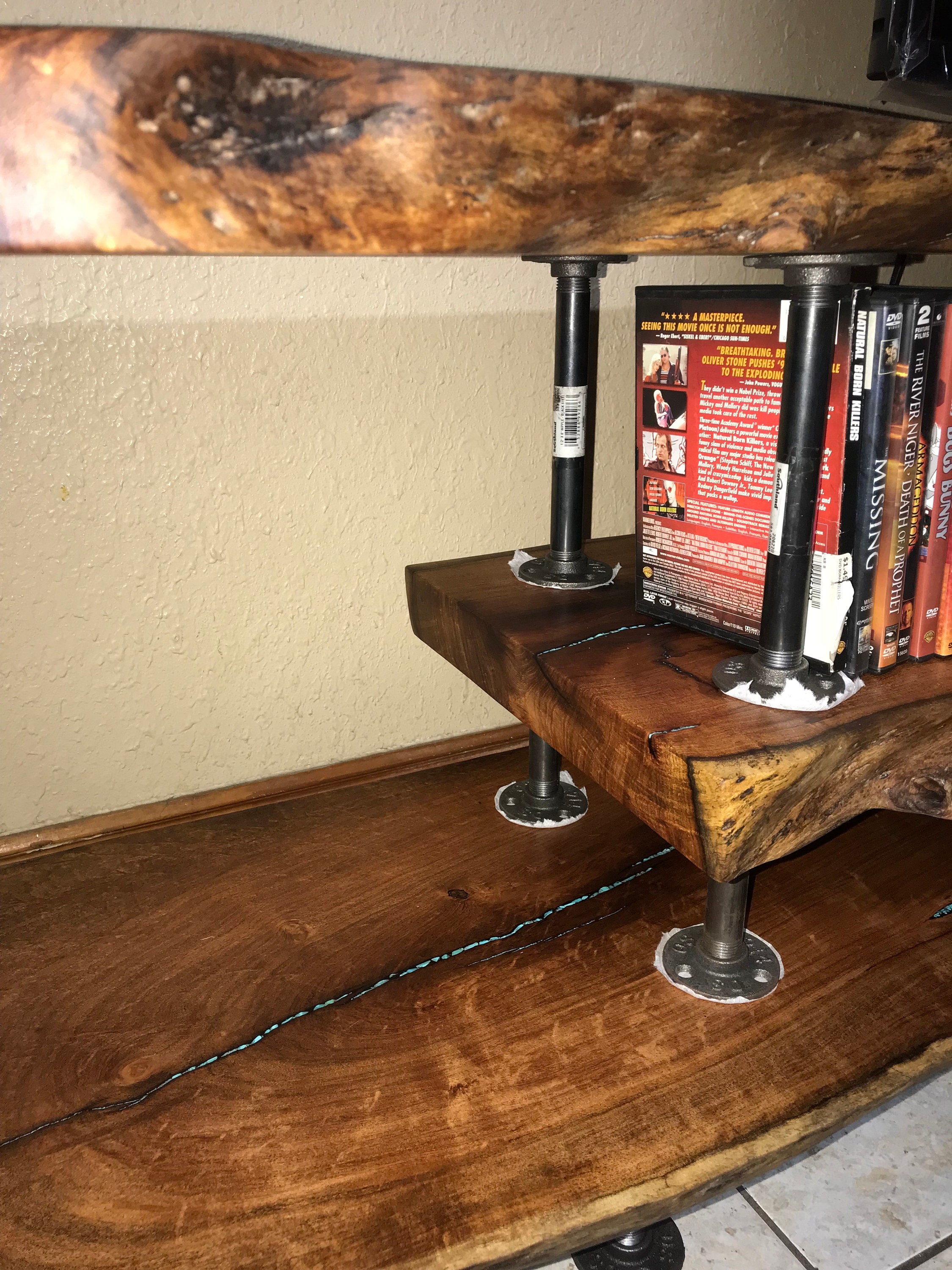 Live Edge Console Unit - Etsy