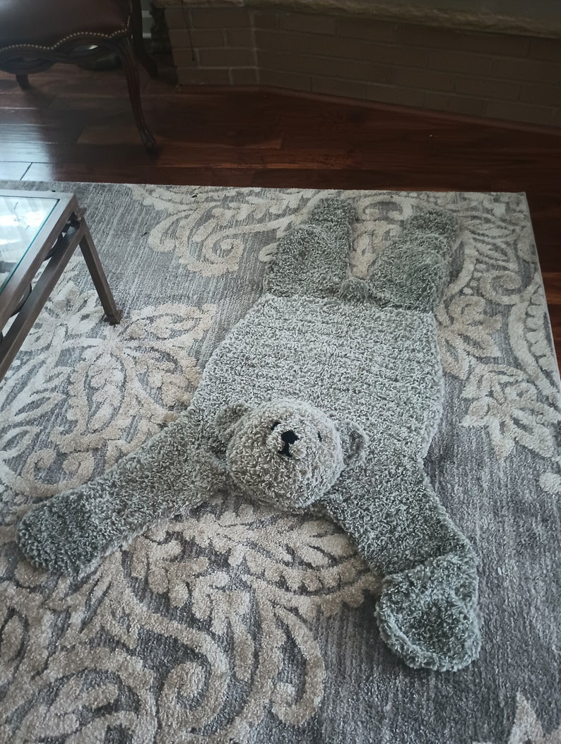 Snuggle Faux Fur Bear Rug - Etsy