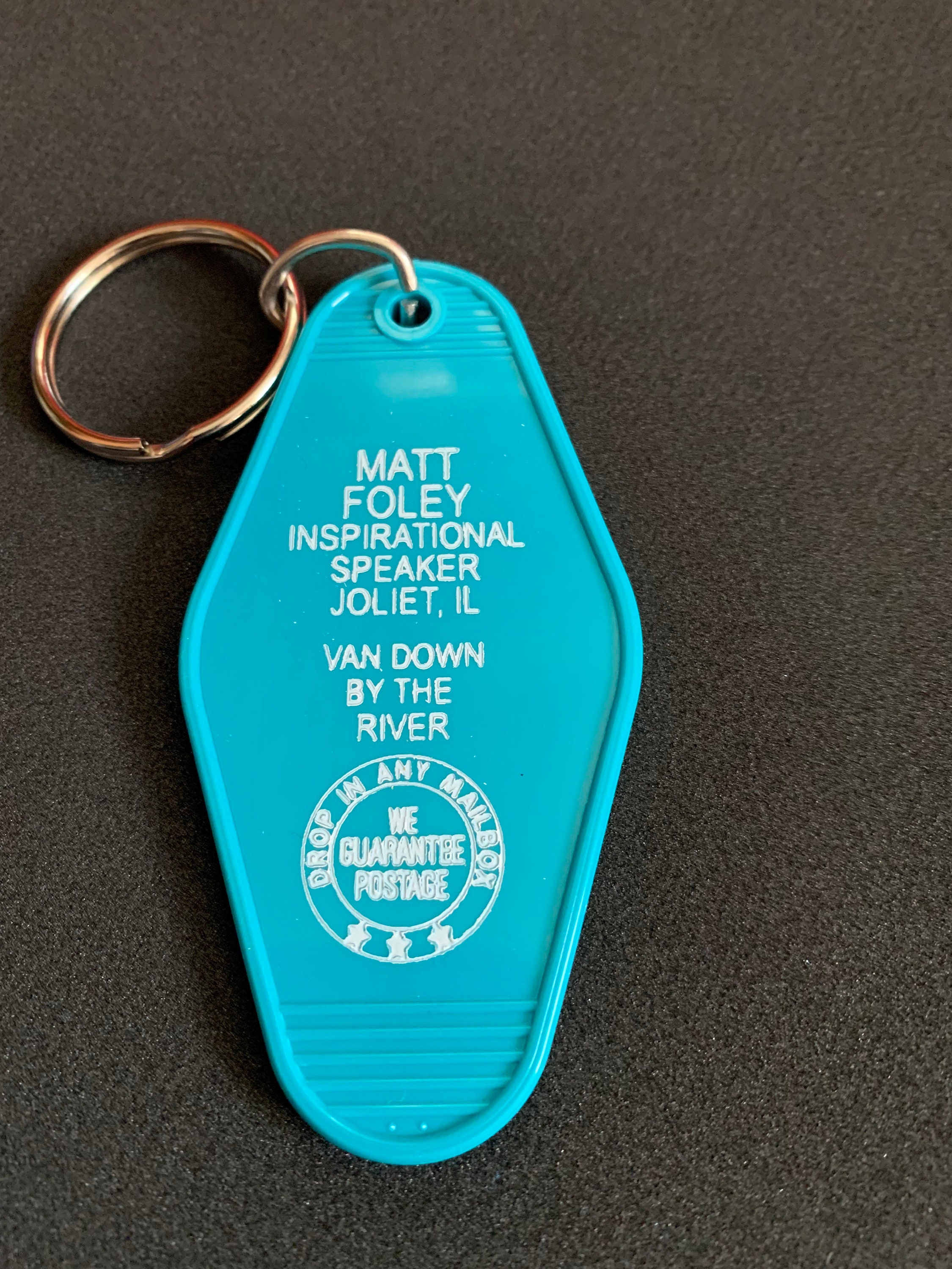 Matt Foley Van Down by the River Inspirational Speaker Key Tag - Etsy