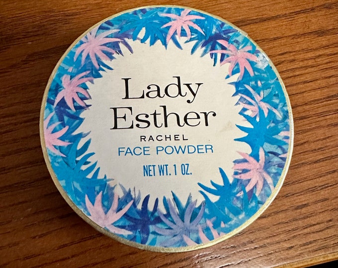 Vintage 1960's Lady Esther "rachel" Face Powder Box Full & Unused - Etsy