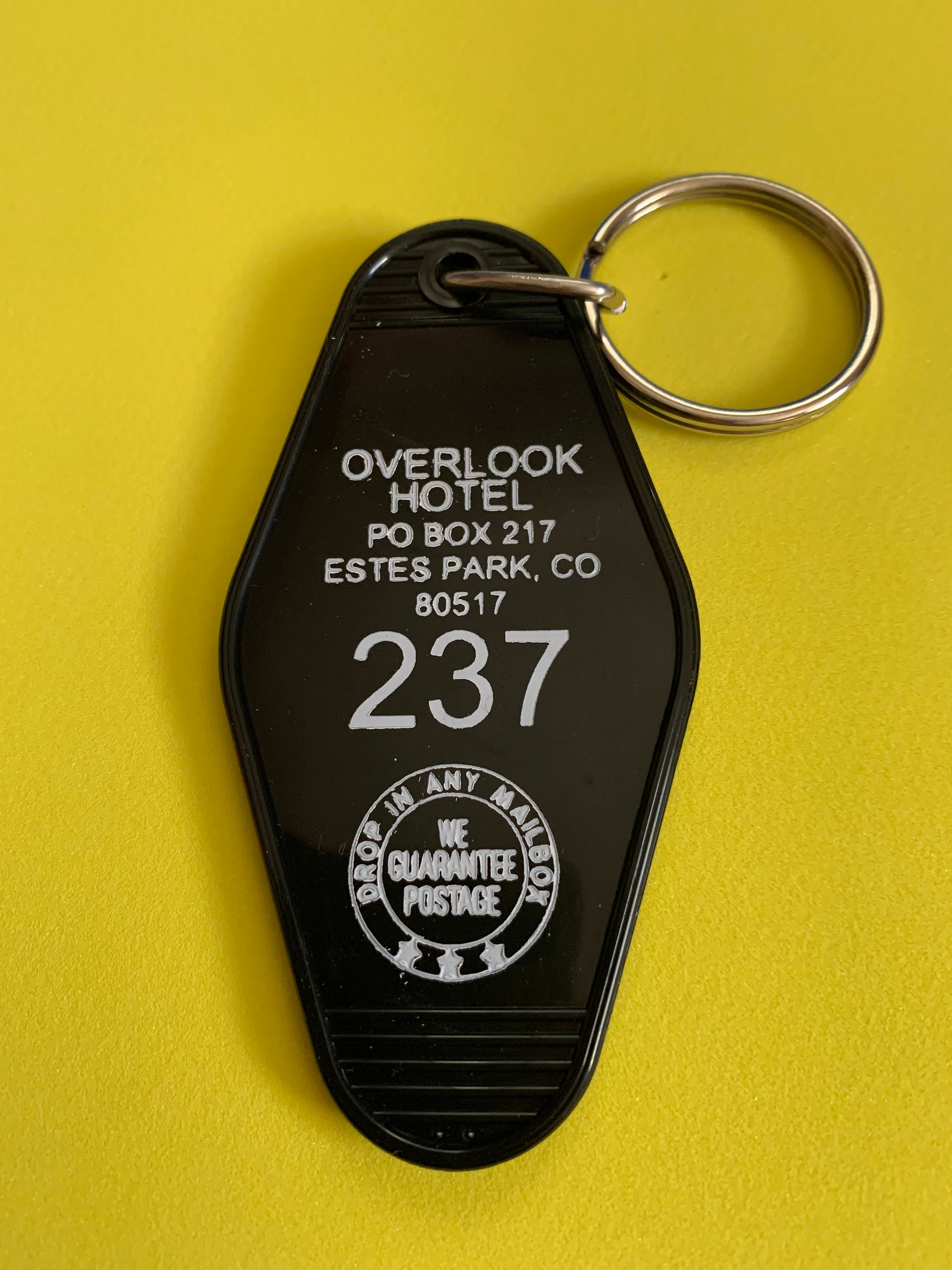 Overlook Hotel the Shining Key Tag Redrum Danny 237 Retro-look - Etsy