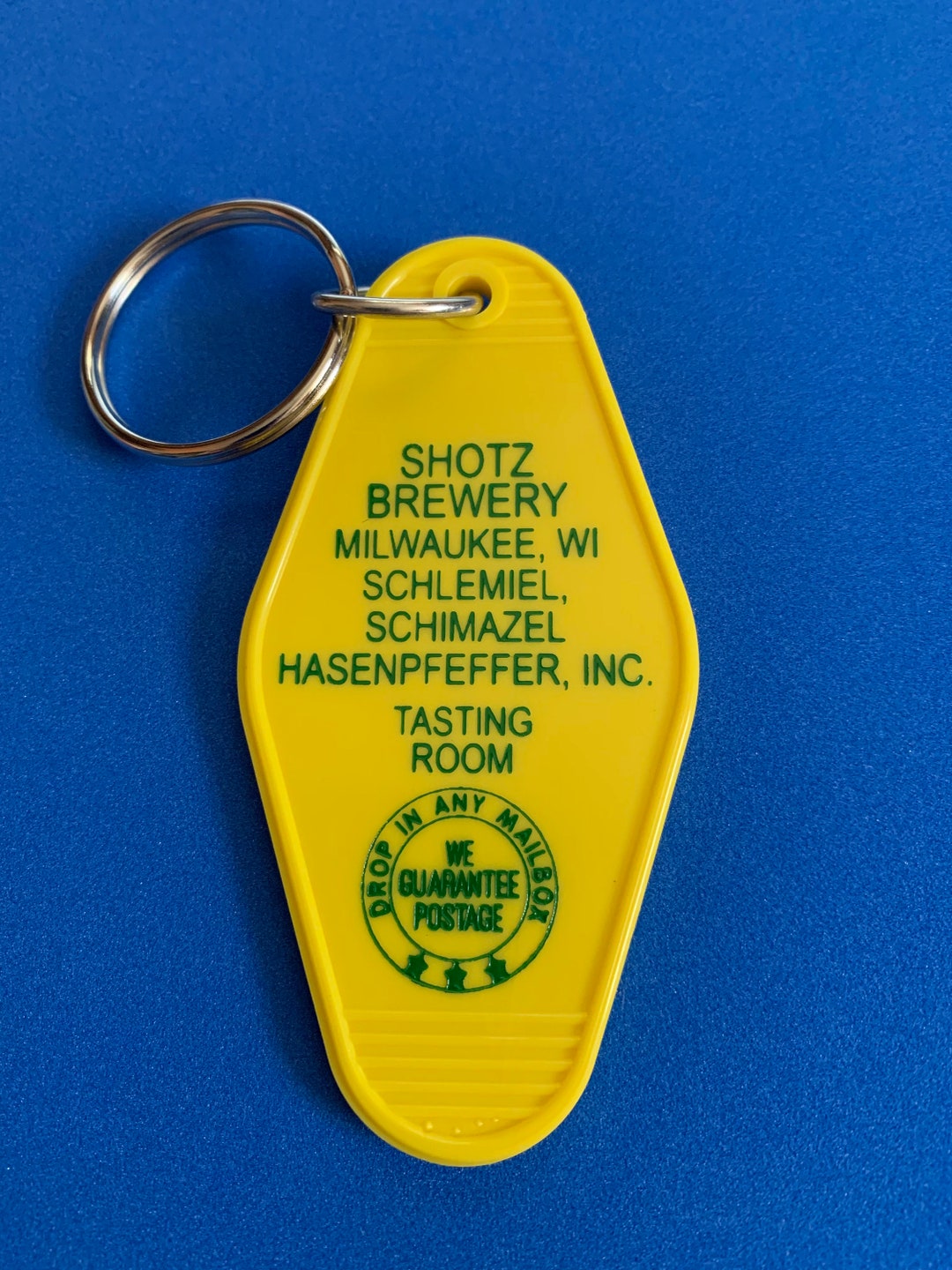 Laverne & Shirley Shotz Brewery Vintage-style Key Fob or Tag Milwaukee ...