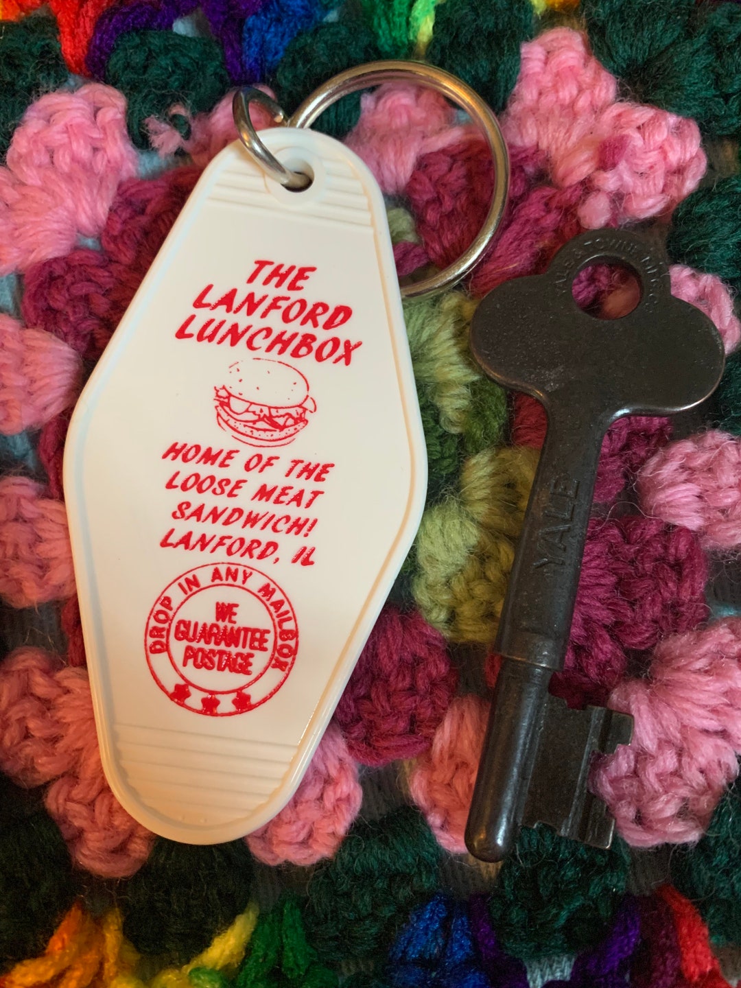 The Lanford Lunchbox Loose Meat Key Fob (roseanne) - Etsy