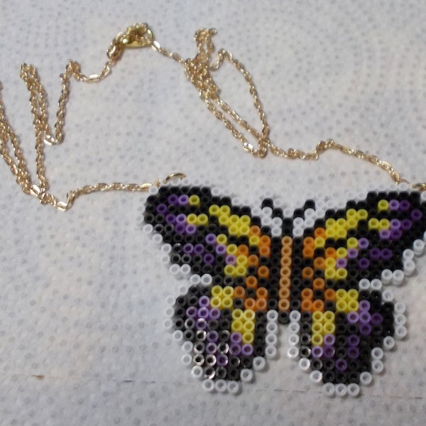 Perler Bead Necklace - Etsy