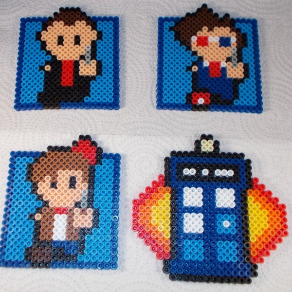 Doctor Who Perler - Etsy