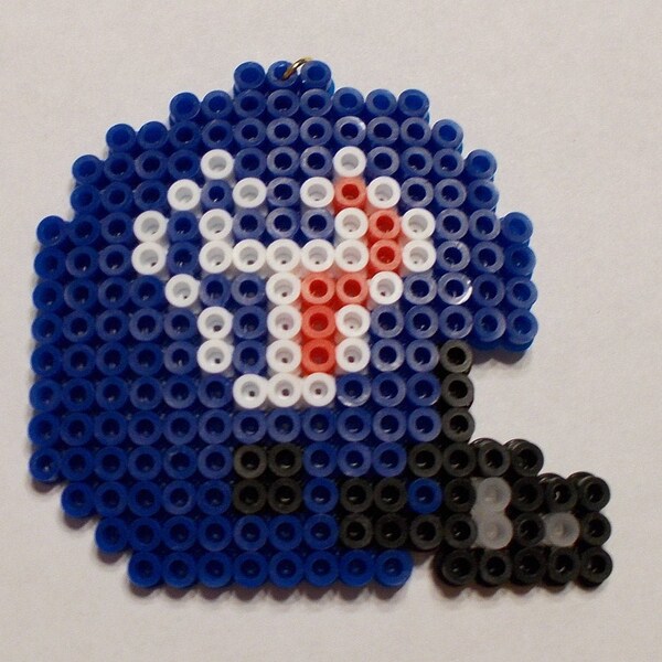 Perler Bead Football - Etsy UK