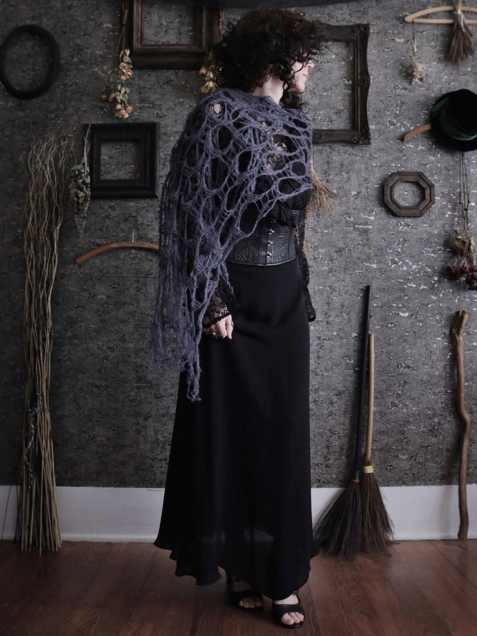 Widow's Web Bundle Knitting Patterns - Scarf and Shawl - PDF Digital ...