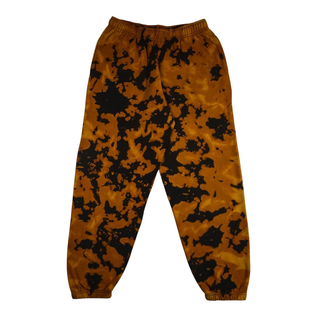 Bleach Dye Jogging Bottoms: Acid Wash Tie Dye Sweatpants - Etsy