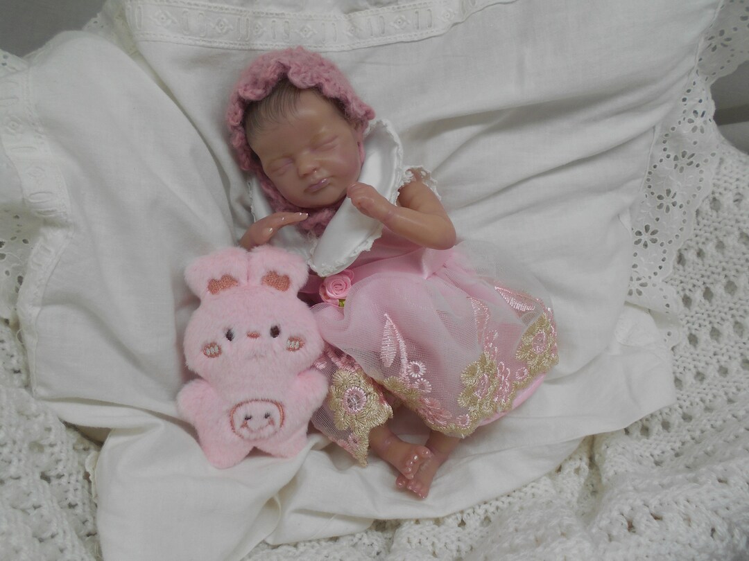 Adorable Mini Baby Reborn Mouse, Reborn Doll, Heavy Doll, Weighted ...