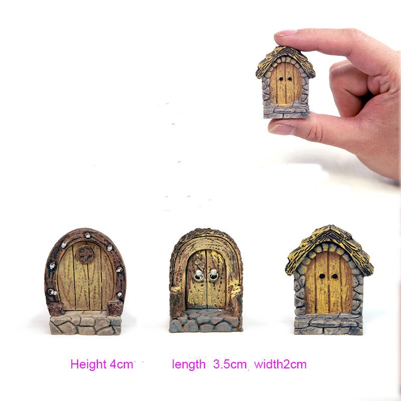 Miniatue Fairy Tiny Circular Arch Door Figurines Fairy Garden | Etsy