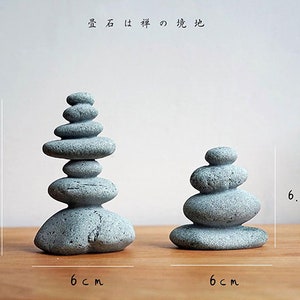 Natural Miniature Small Zen Style Stone Laying Figure Fairy Garden ...