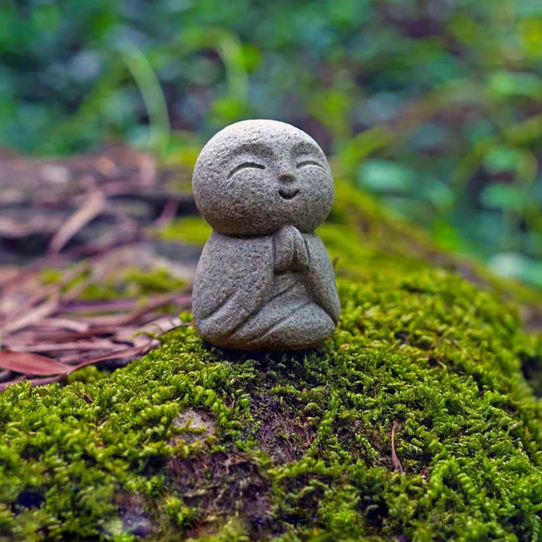4CM Miniature Tiny Monk Buddha Pray With Both Hands Figure - Etsy