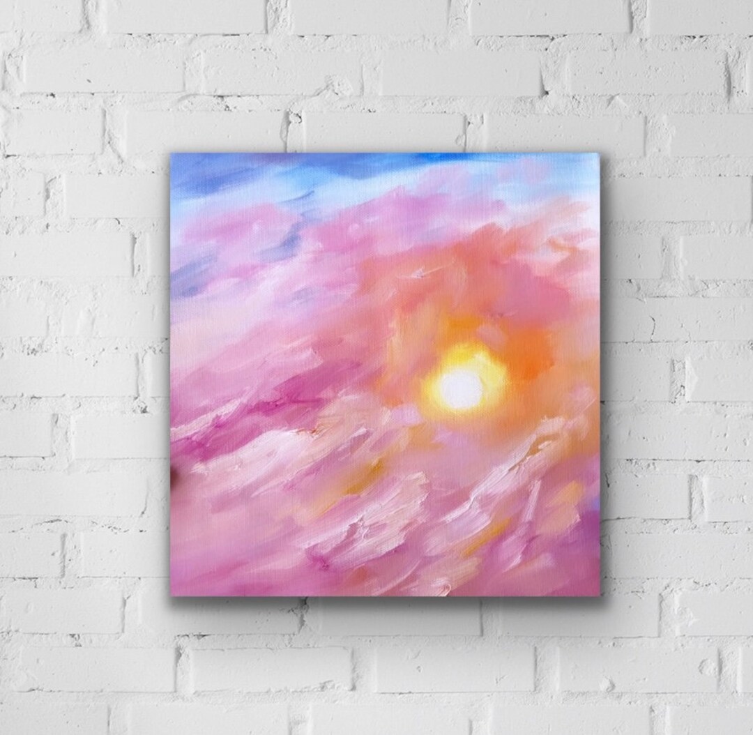 Pretty Pastel Skyscape - Etsy