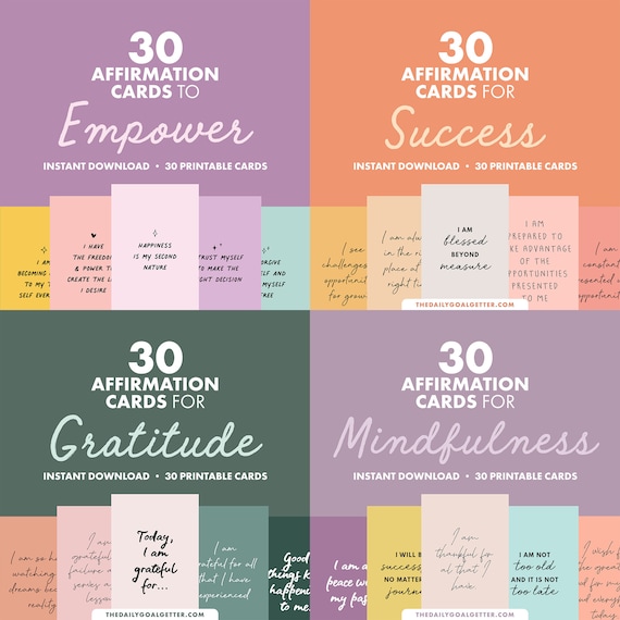CONVERGE BUNDLE: Empower Success Gratitude and Mindfulness - Etsy