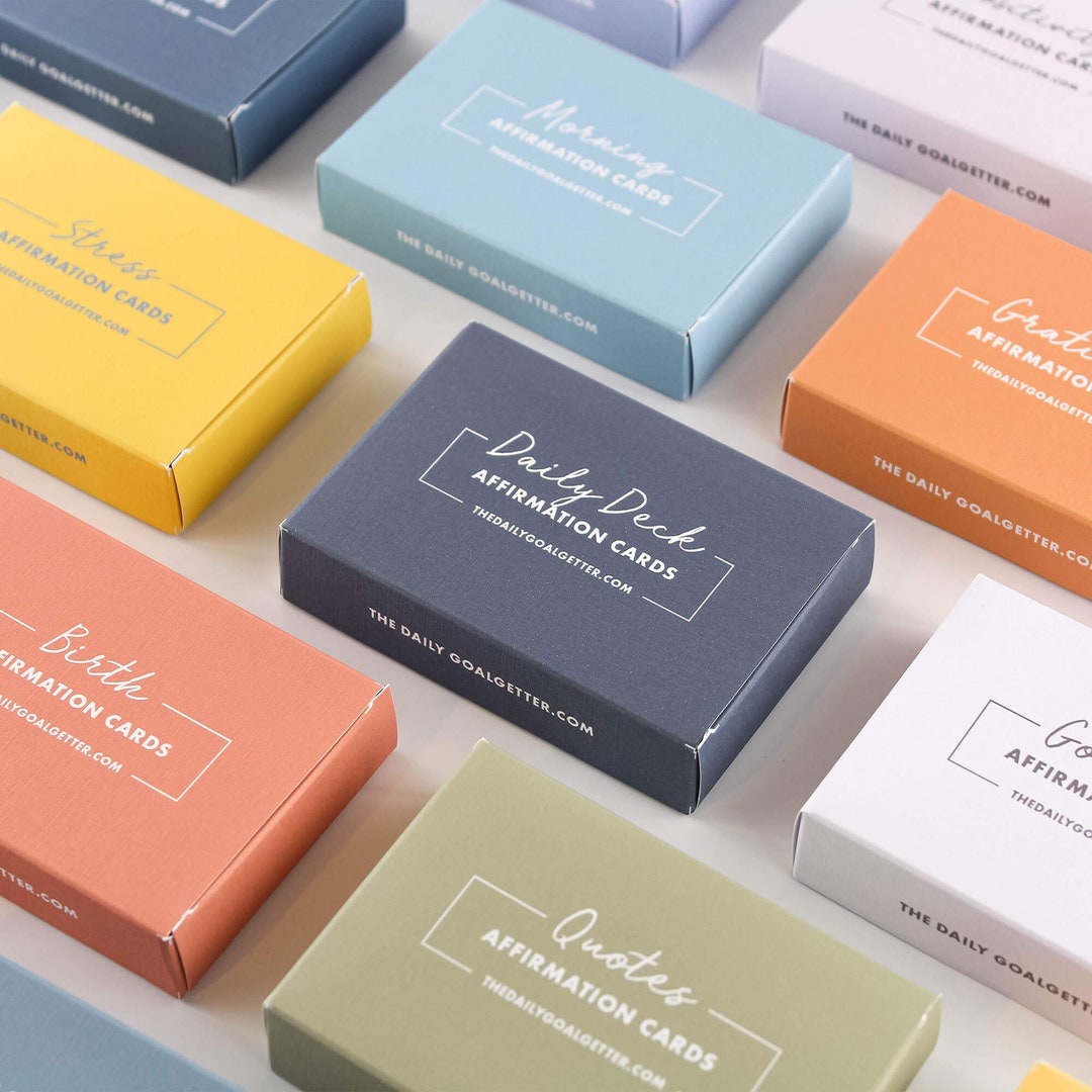 33x Printable Affirmation Cards Bundle, Positive Affirmations ...