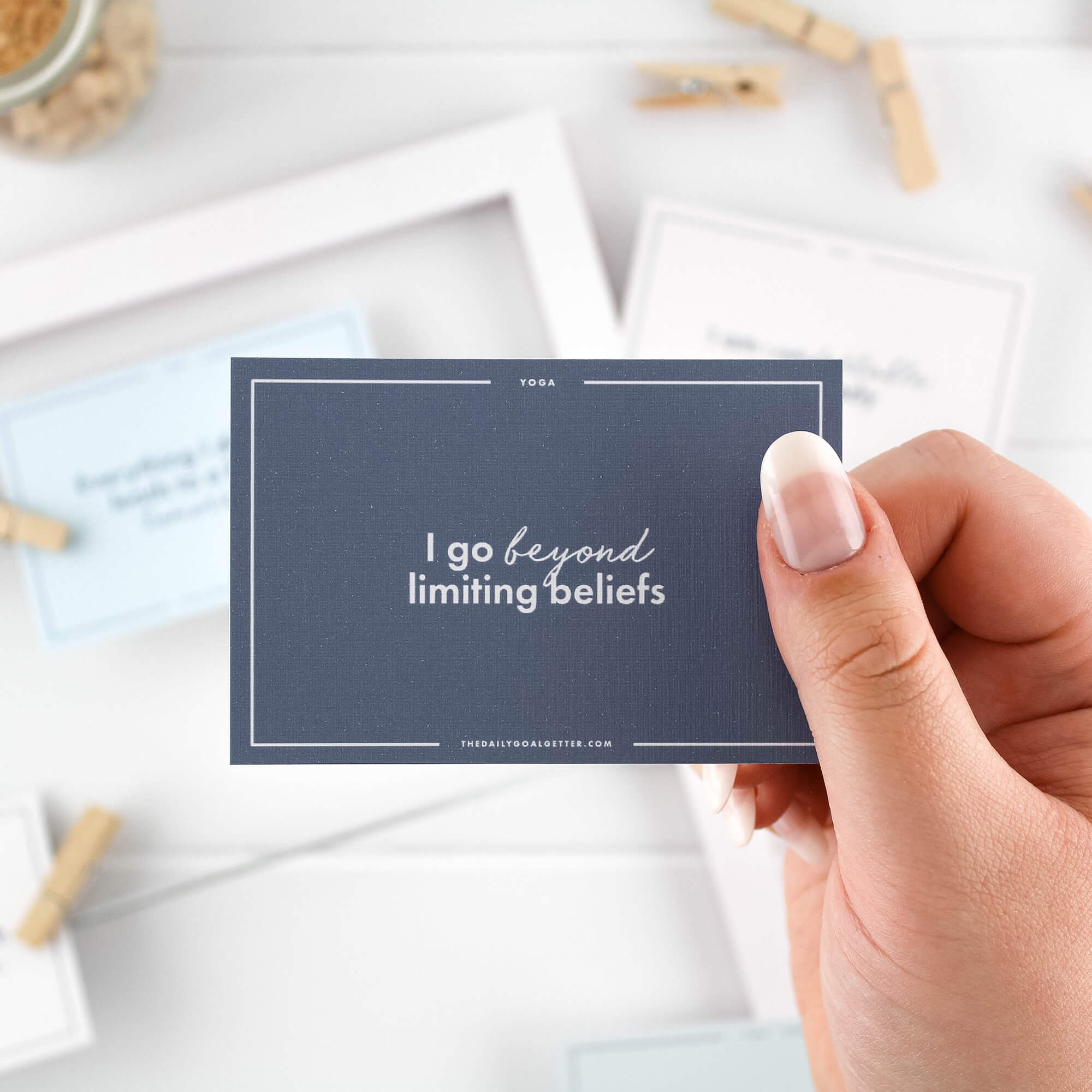 Morning Yoga Affirmations Quotes, Yoga Affirmation Cards Download, Yoga ...