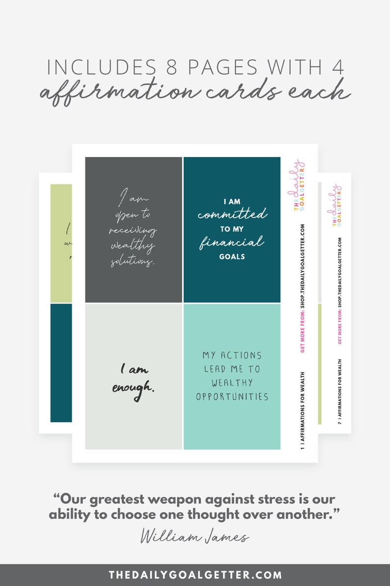 I Am Affirmation Cards Daily Affirmations Positive | Etsy