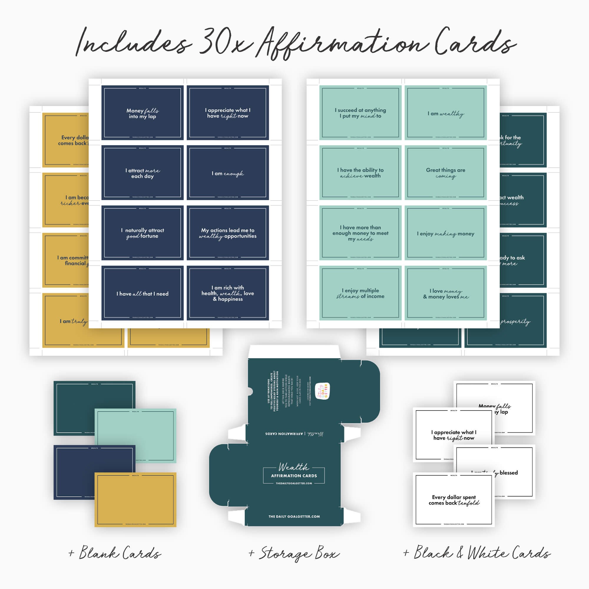 I Am Affirmation Cards Daily Affirmations Positive | Etsy