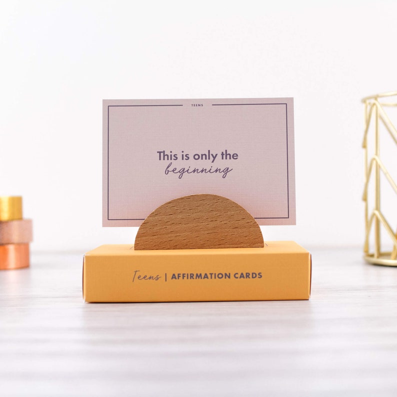 Positive Affirmation Cards for Teens Daily Affirmations for - Etsy