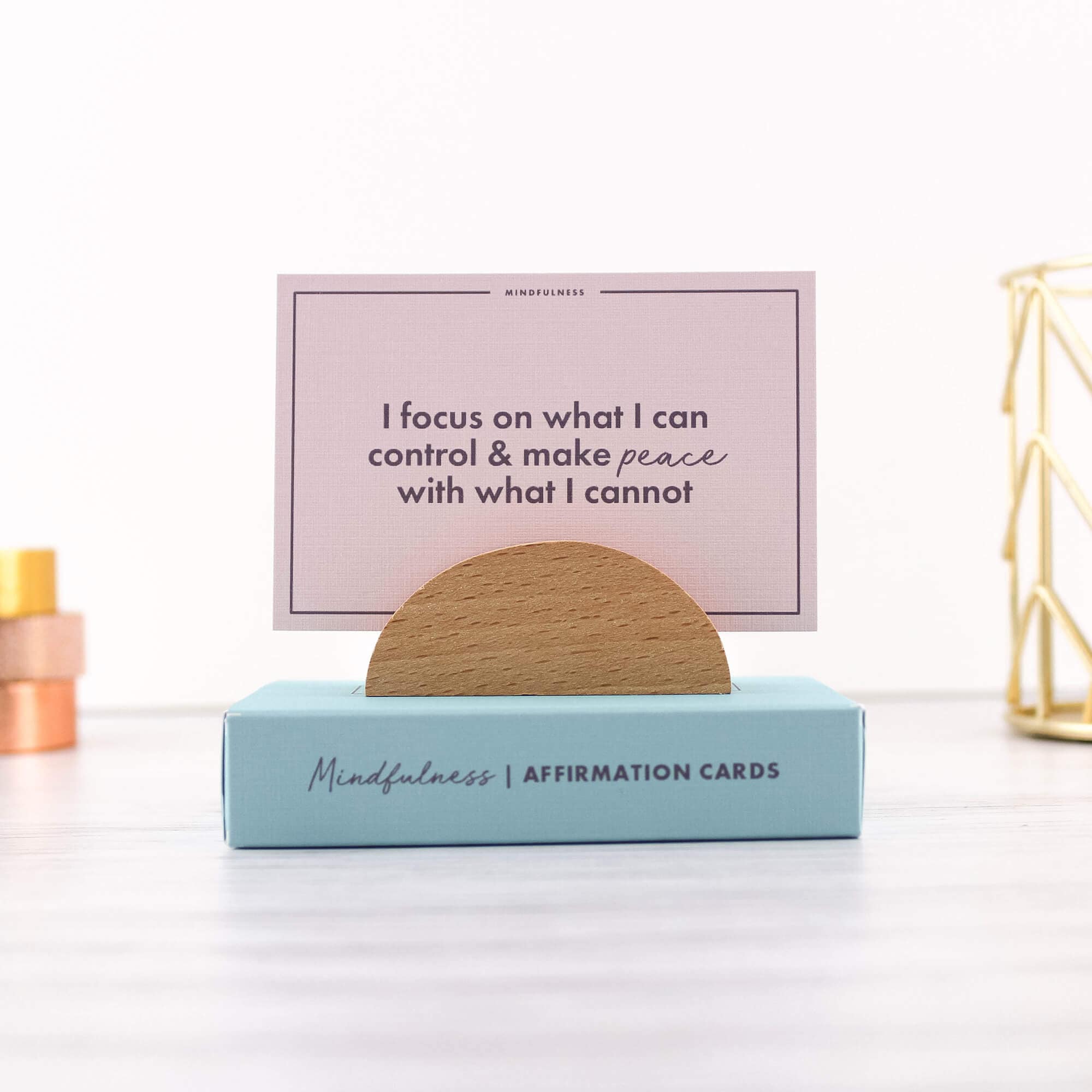Daily Mindfulness Cards Daily Affirmation Cards Daily Self | Etsy