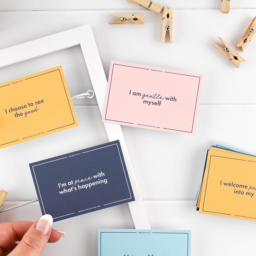 Remove Negativity Cleansing Cards, Release Negative Energy Cleanse ...