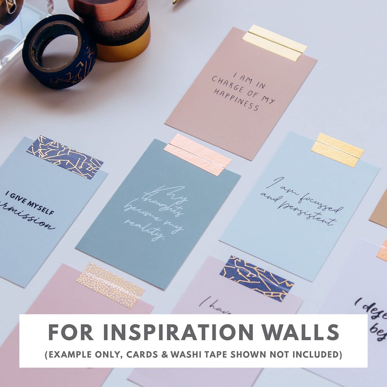 Affirmations for Inner Peace: Calming Printable Cards (digital Download ...
