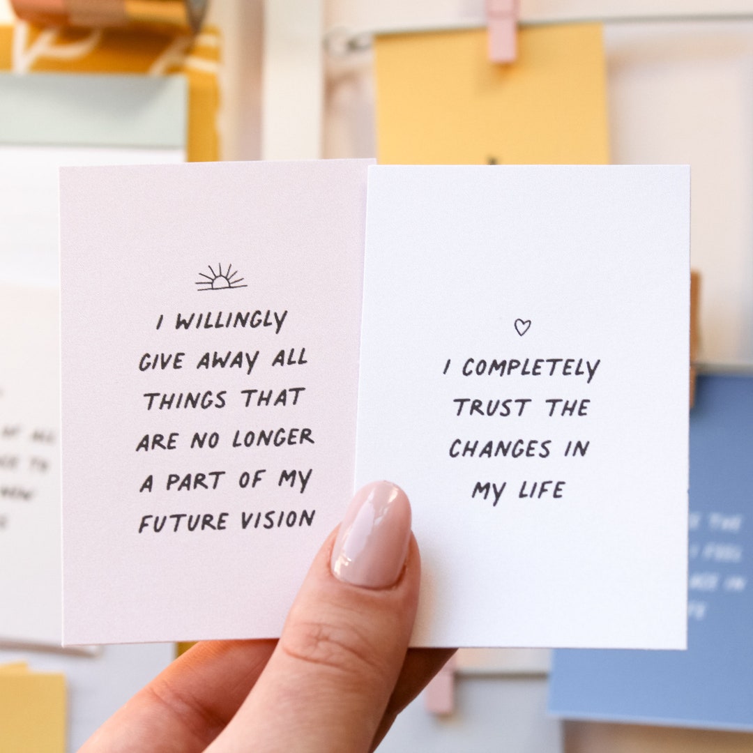 Positive Affirmations for Change Daily Affirmations for - Etsy