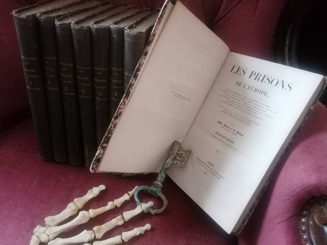 Books prisons of Europe 1845 Complete Collection - Etsy