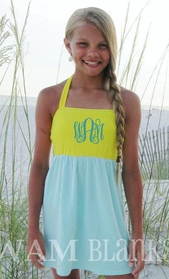 Girls Beach Cover Up Girls Sun Dress Sun Dress Beach Cover | Etsy