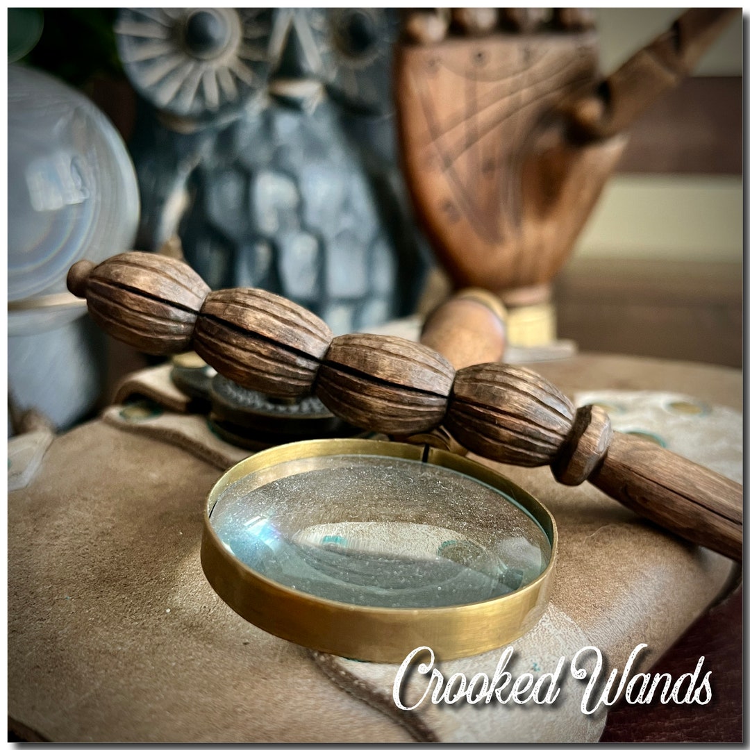 Hand Carved Sycamore Wand // Hand Carved Wand // Wizard Wand // Magic ...