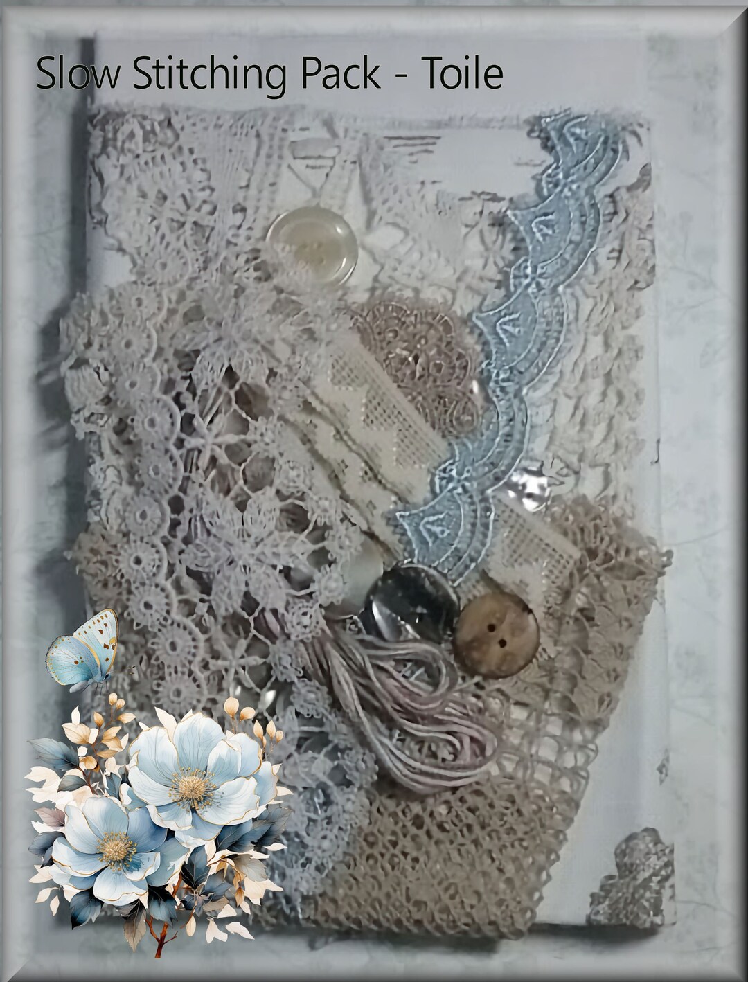Slow Stitching Pack French Toile Theme Hand Stitching Inspiration ...