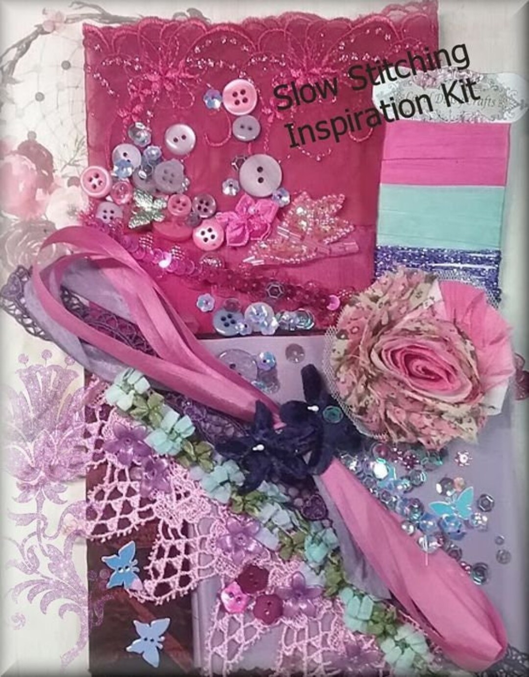 Slow Stitching Pack Hand Stitching Inspiration Embroidery Slow Stitch ...