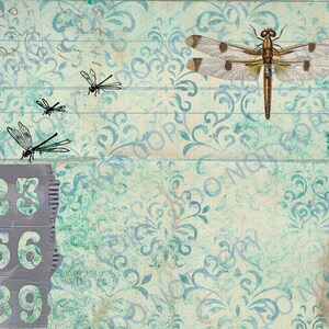Dusky Dragonflies DIGITAL Journal Kit - Etsy