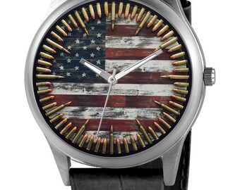 Bullet Flag Clock - Etsy