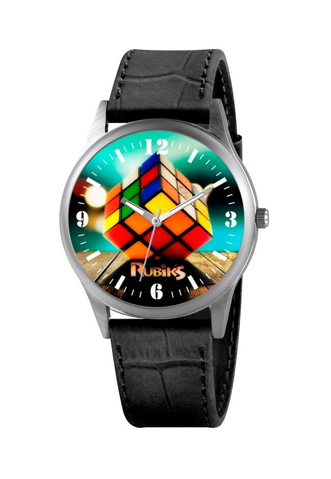 Rubik's Cube Clock, Personalized Clock, Personalized Gift, Gift With ...
