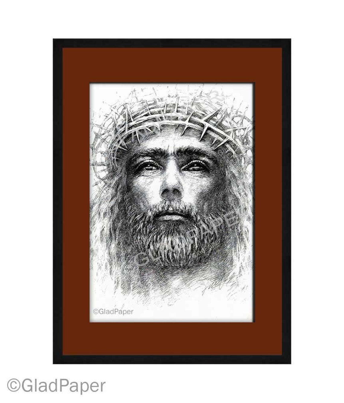 Pencil Drawing Jesus Christ Art Print Jesus Art Print Jesus | Etsy