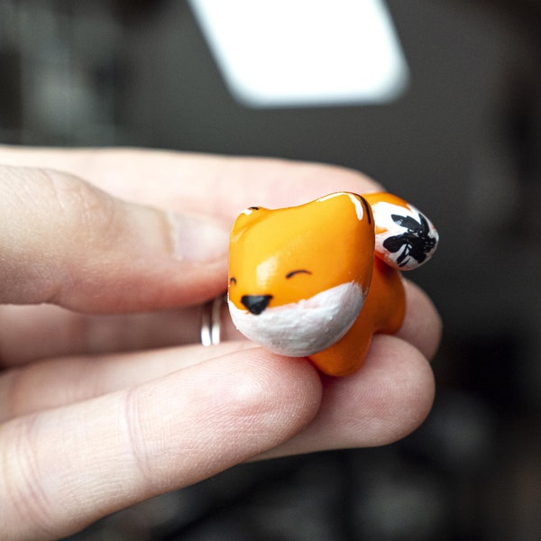 Clay Fox - Etsy