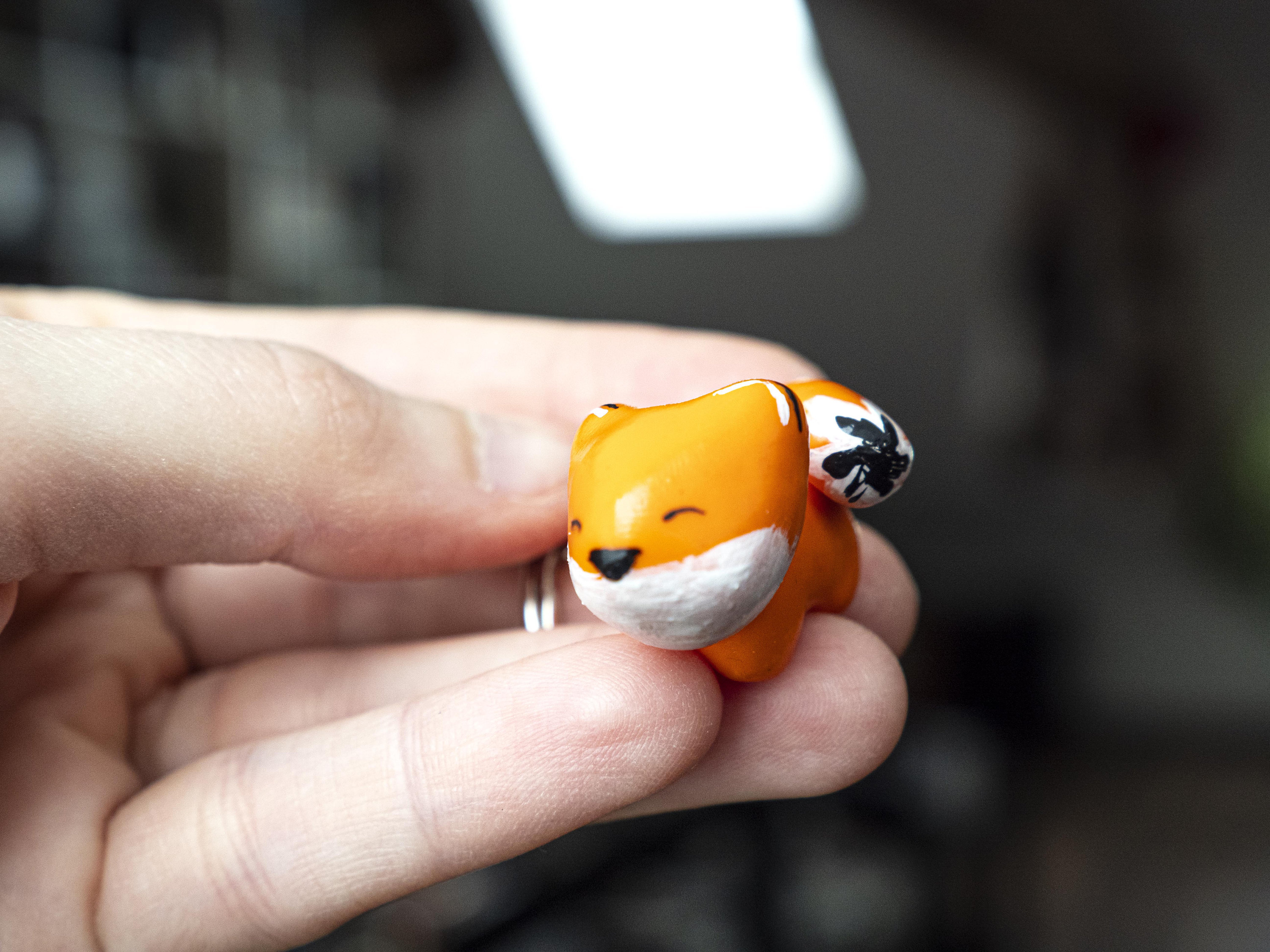 Fox Keychain Fimo, Polymer Clay - Etsy