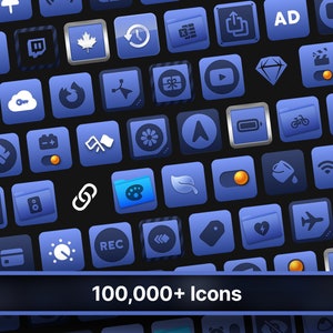 100,000 Stream Deck Icons, Spectrum // LIGHT BLUE For: Stream Deck mini ...