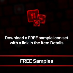 Gemstones, RUBY // Stream Deck Icon Pack for Stream Deck Product Line ...