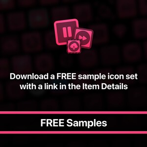 Spectrum, Pink // Stream Deck Icons for Stream Deck regular, Mini, XL ...