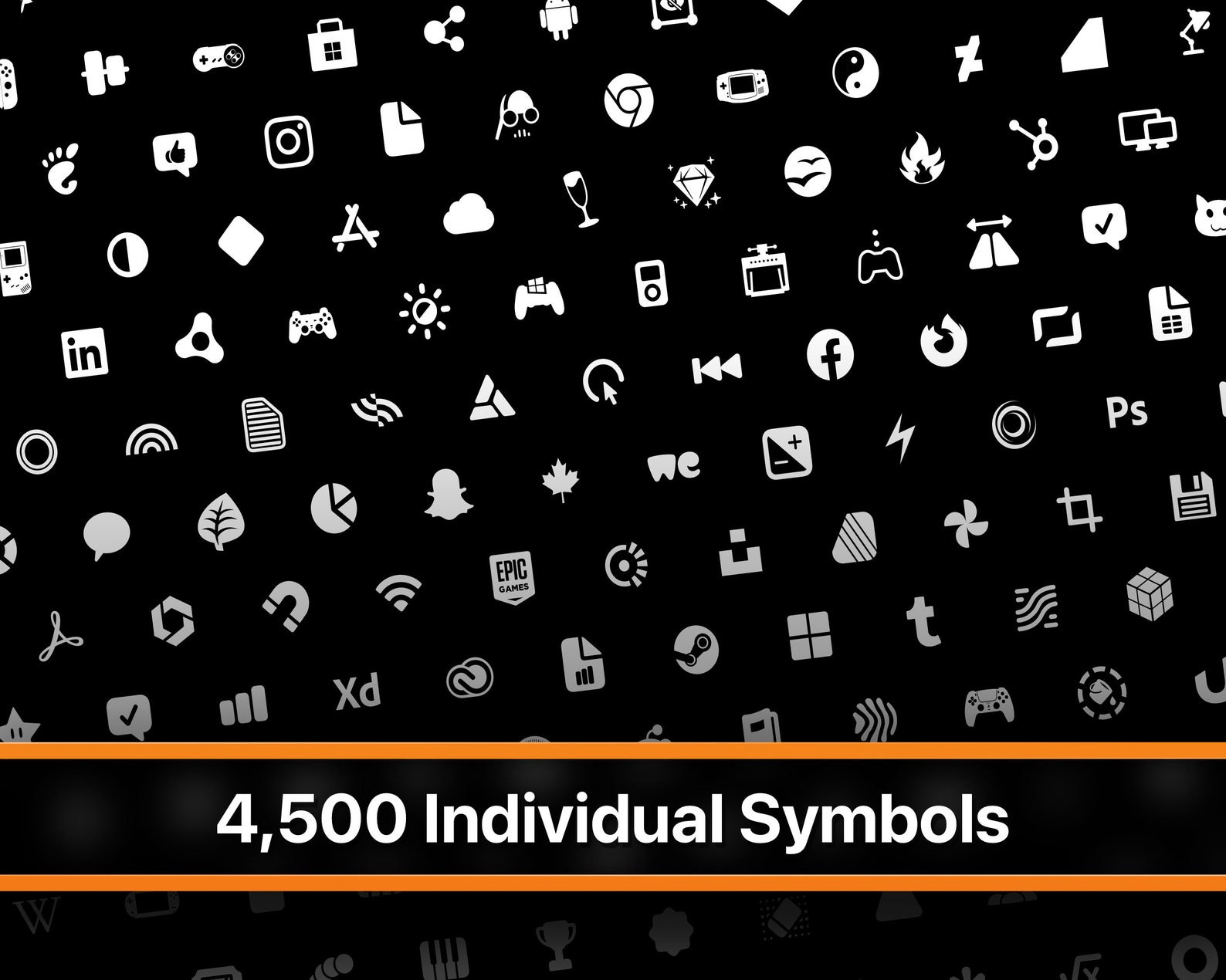 Spectrum, Orange // Stream Deck Icon Pack for Stream Deck Product Line ...