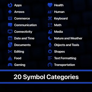 Spectrum, Blue // Stream Deck Icon Pack for Stream Deck Product Line ...