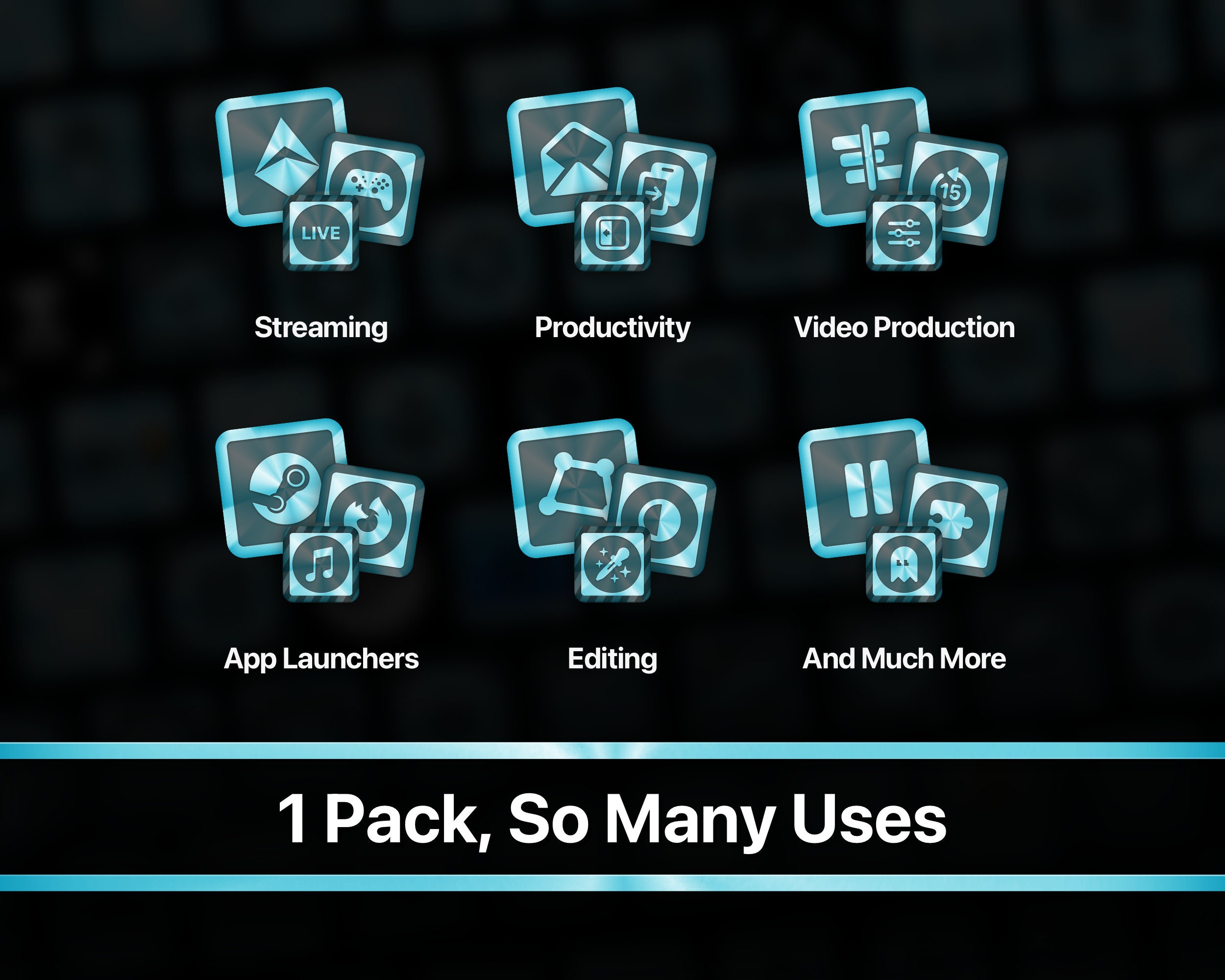 Gemstones, DIAMOND // Stream Deck Icons for Stream Deck regular, Mini ...