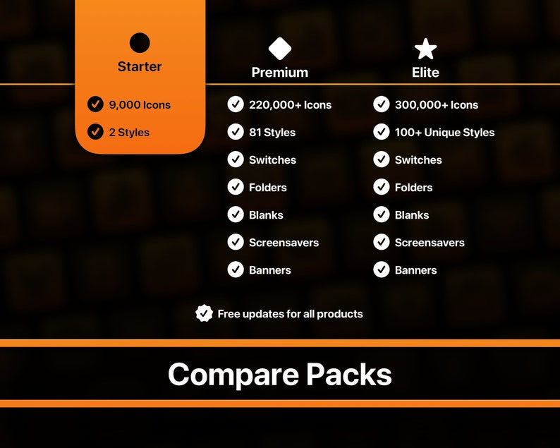 Spectrum, Orange // Stream Deck Icon Pack for Stream Deck Product Line ...